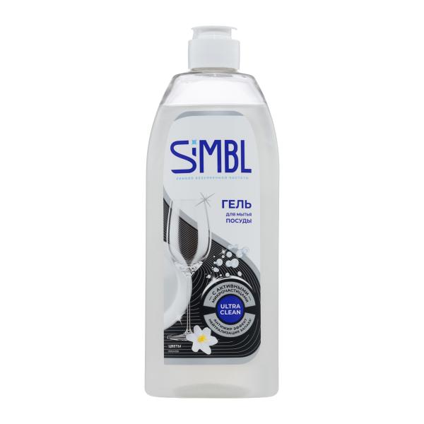 Гель для мытья посуды с ароматом цветов Simbl 450мл