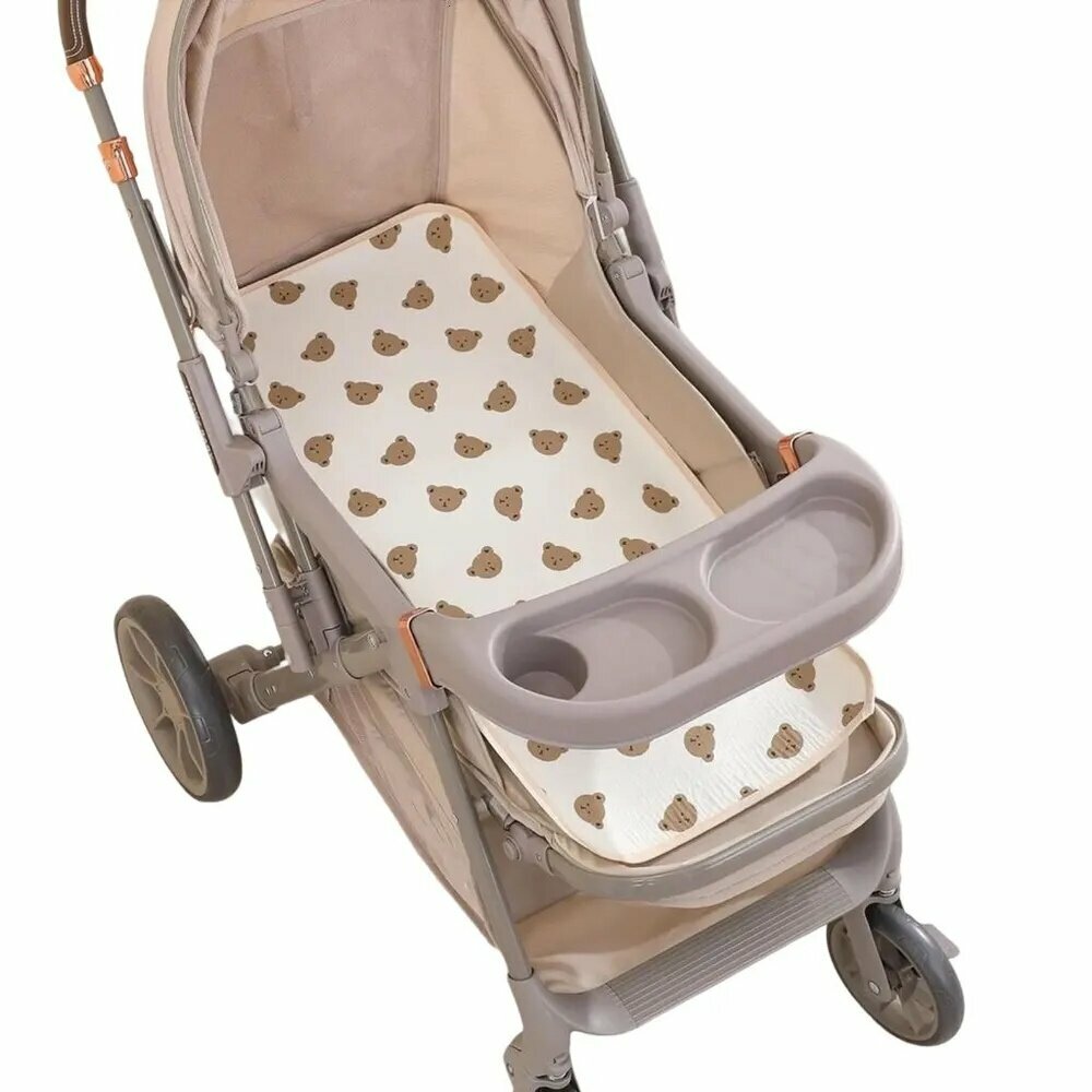 Аксессуары для детских колясок, Детская коляска защитный матрасик - маленькая медвежонок, 1 шт