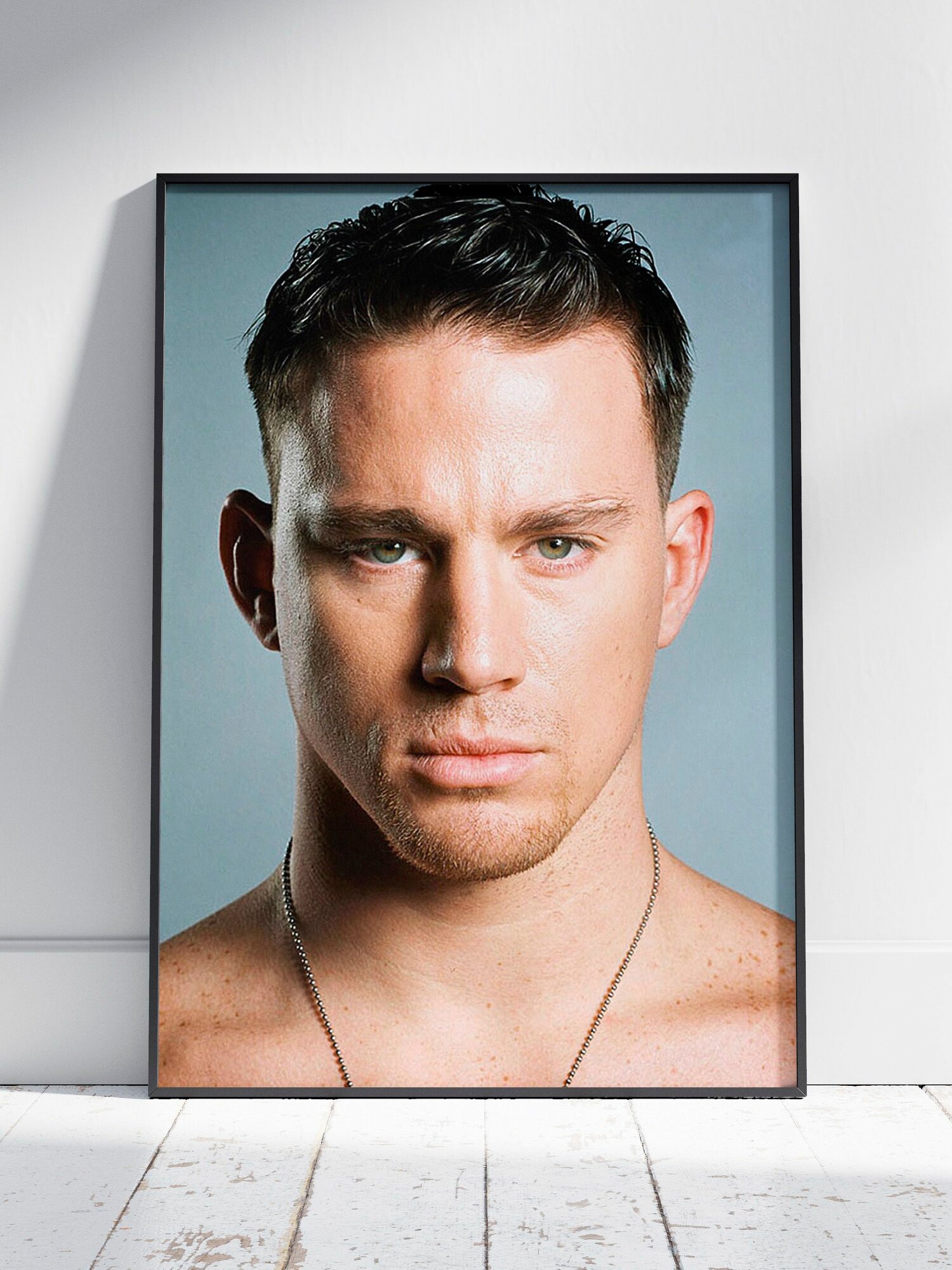 Плакат на стену для интерьера Ченнинг Татум (Channing Tatum 23) - Постер по актеру фильма, кино, сериала формата A4 (21x30 см)