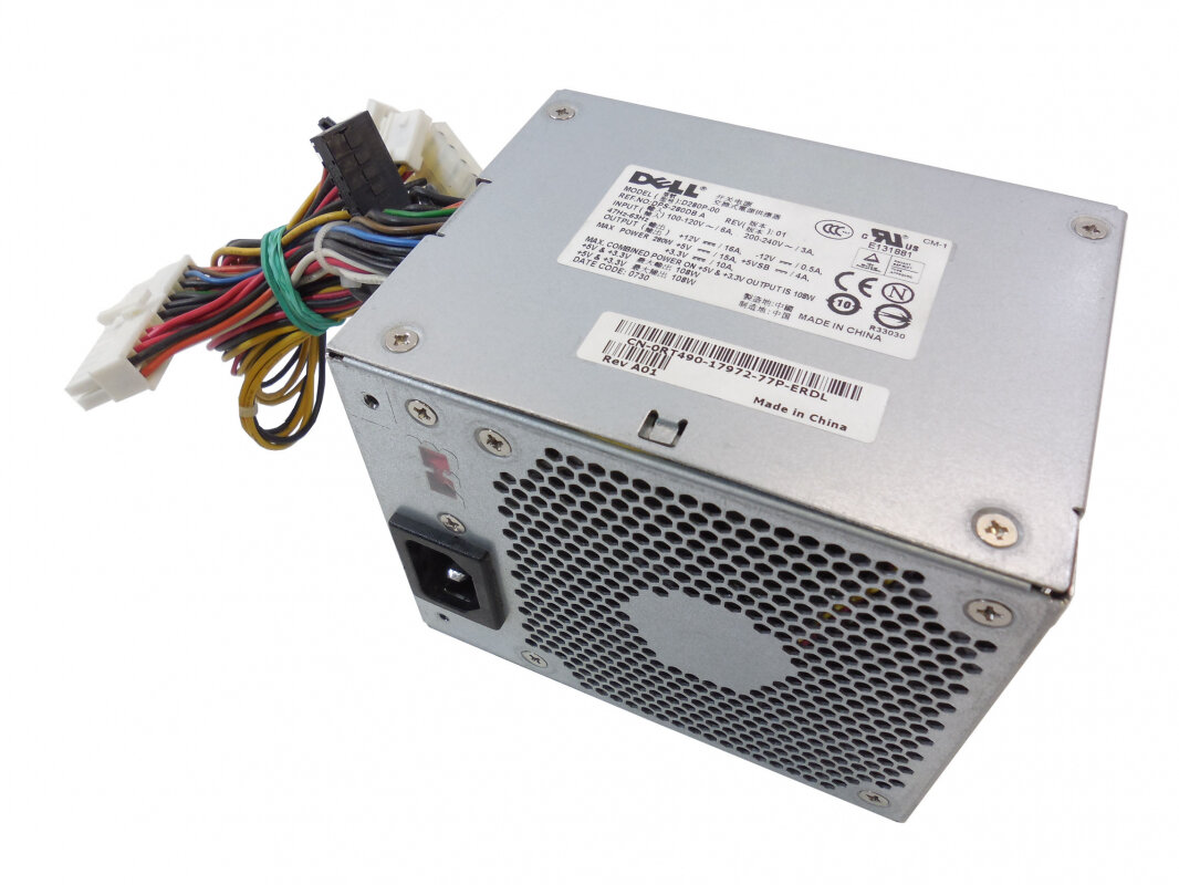 Блок питания Dell D280P00 280Wt
