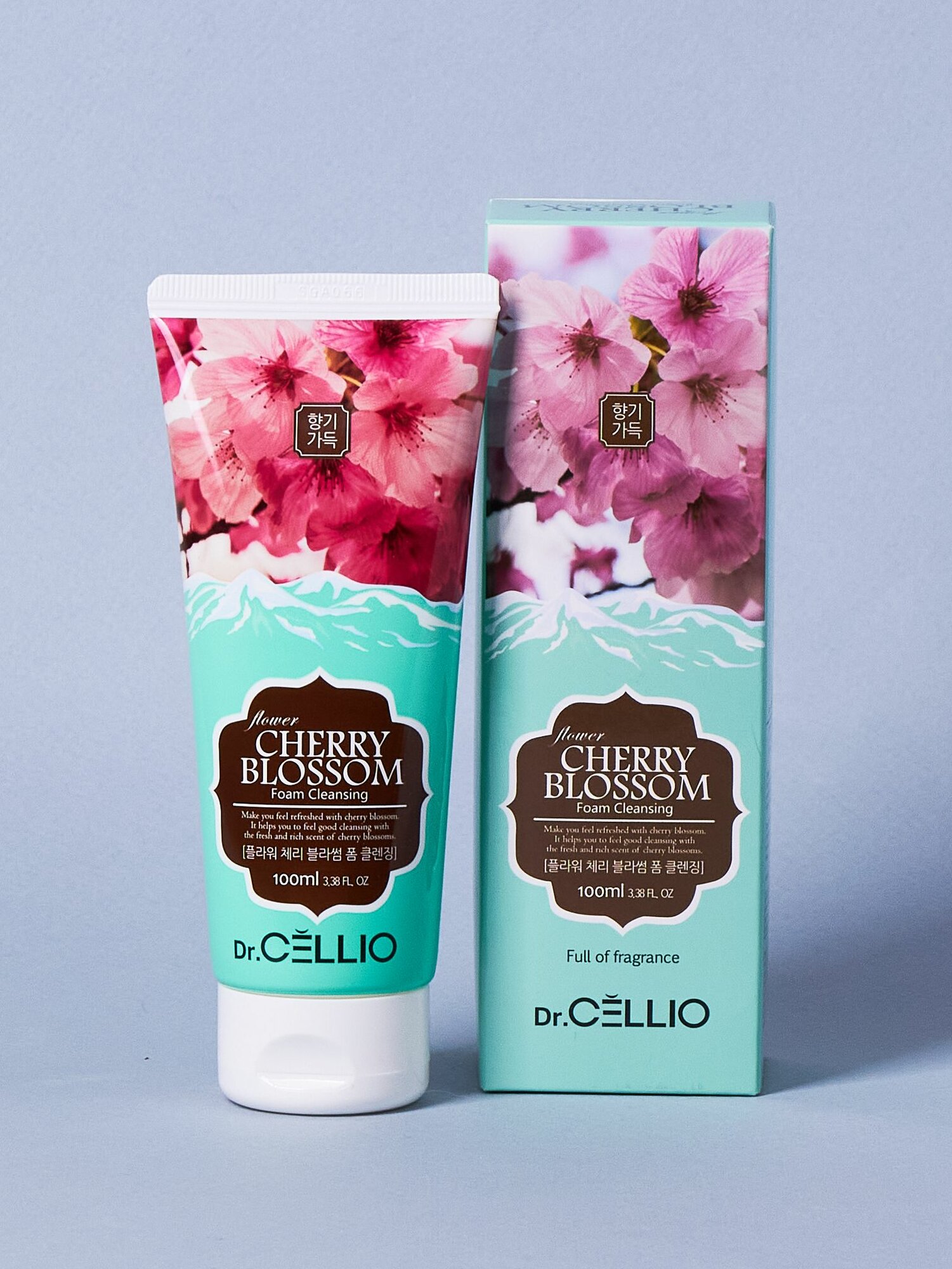 Dr. CELLIO Пенка для умывания с экстрактом вишни 100 мл G70 Flower Cherry Blossom Foam Cleansing