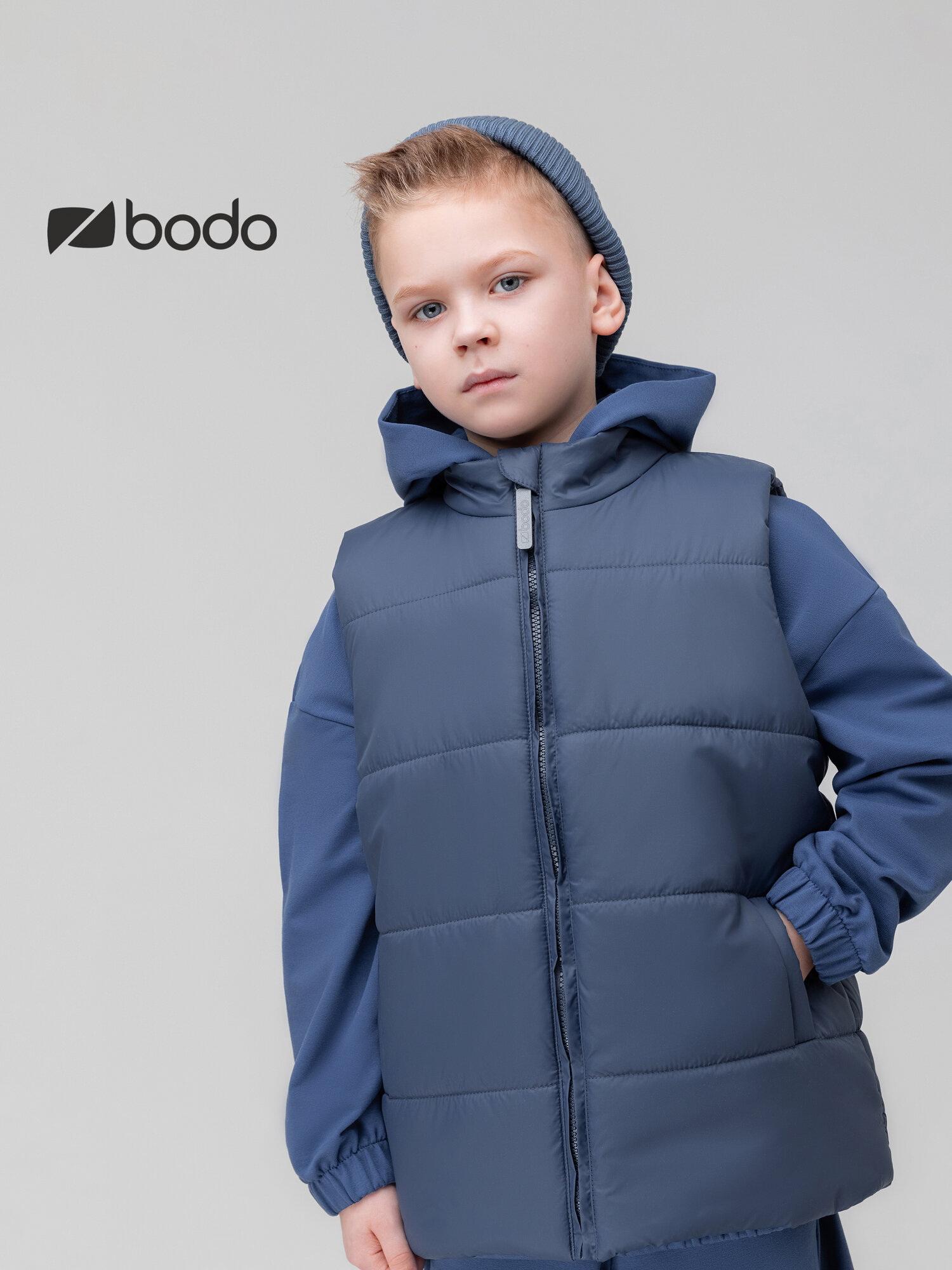 Жилет утеплённый