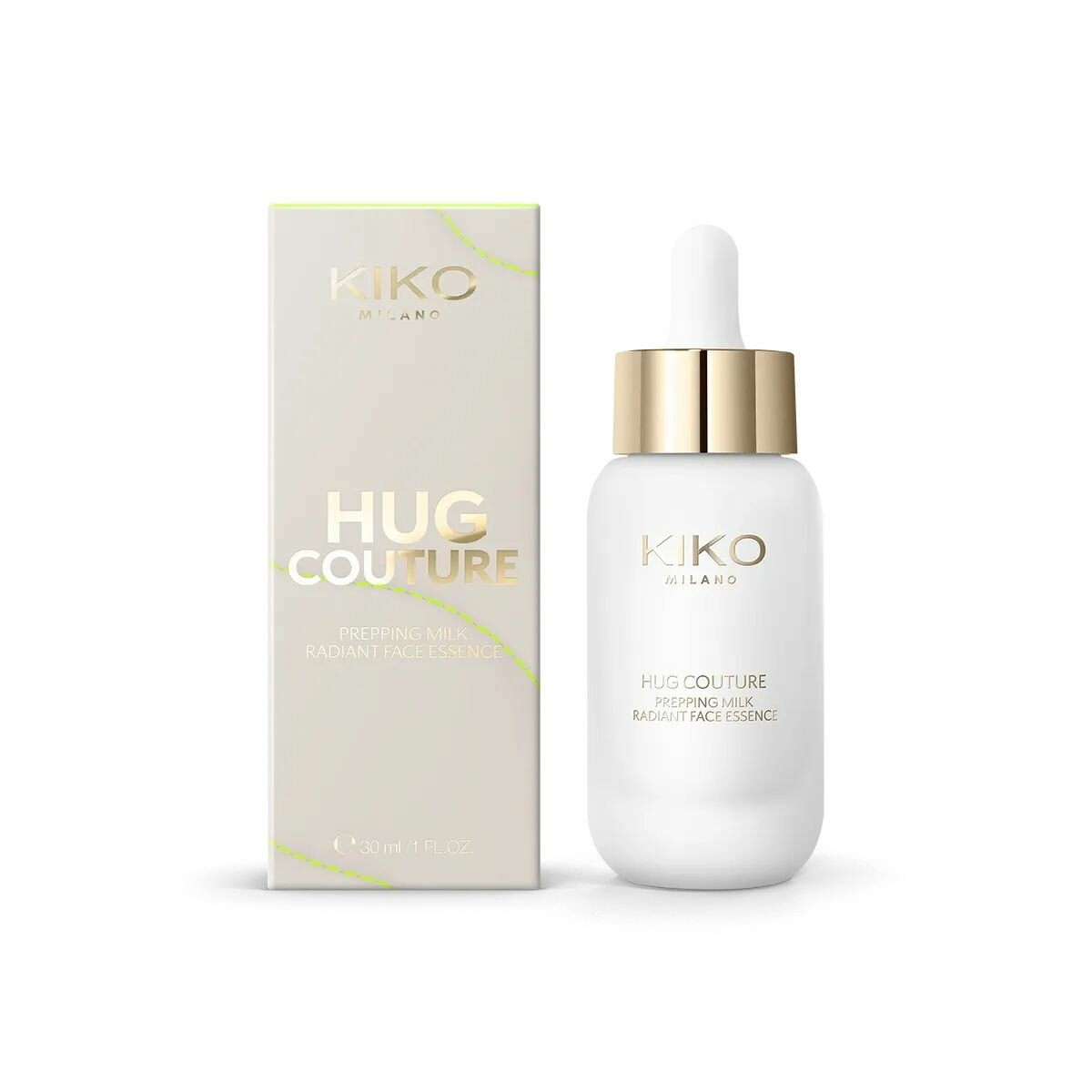 KIKO MILANO Увлажняющая эссенция для лица hug couture prepping milk radiant face essence 30 мл