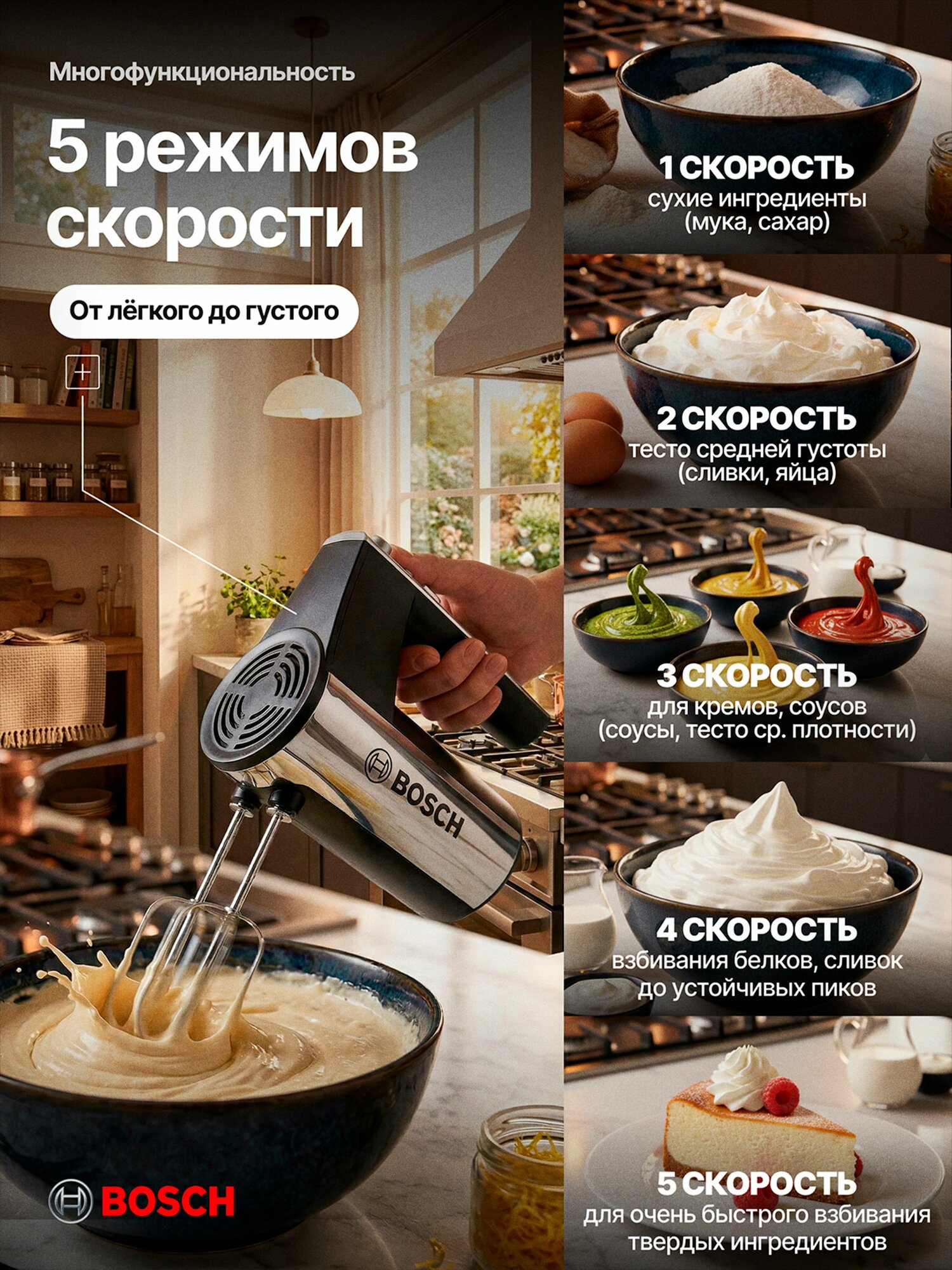 Миксер кухонный электрический М-1