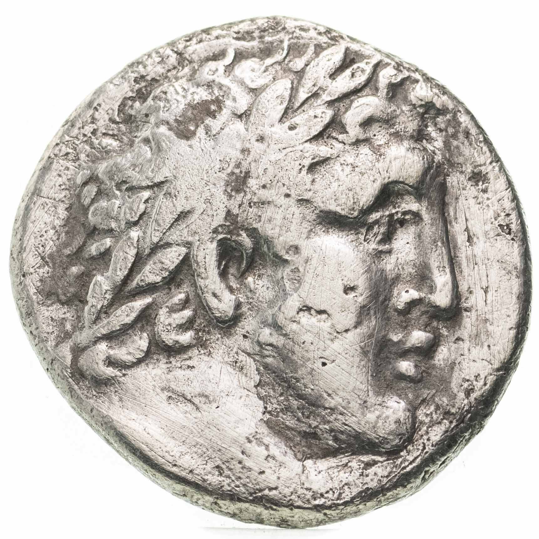 Финикия, Тир, 126/5 год до Р Х -67/8 год, Шекель "сребренник Иуды" , Серебро, в сохранности F-VF
