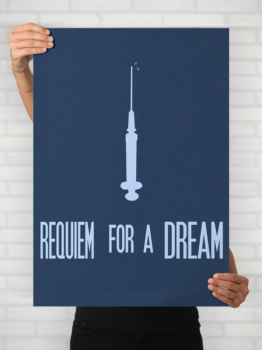 Плакат на стену для интерьера Реквием по мечте (Requiem for a Dream 11) - Постер по фильму кино формата А2 (42x60 см)