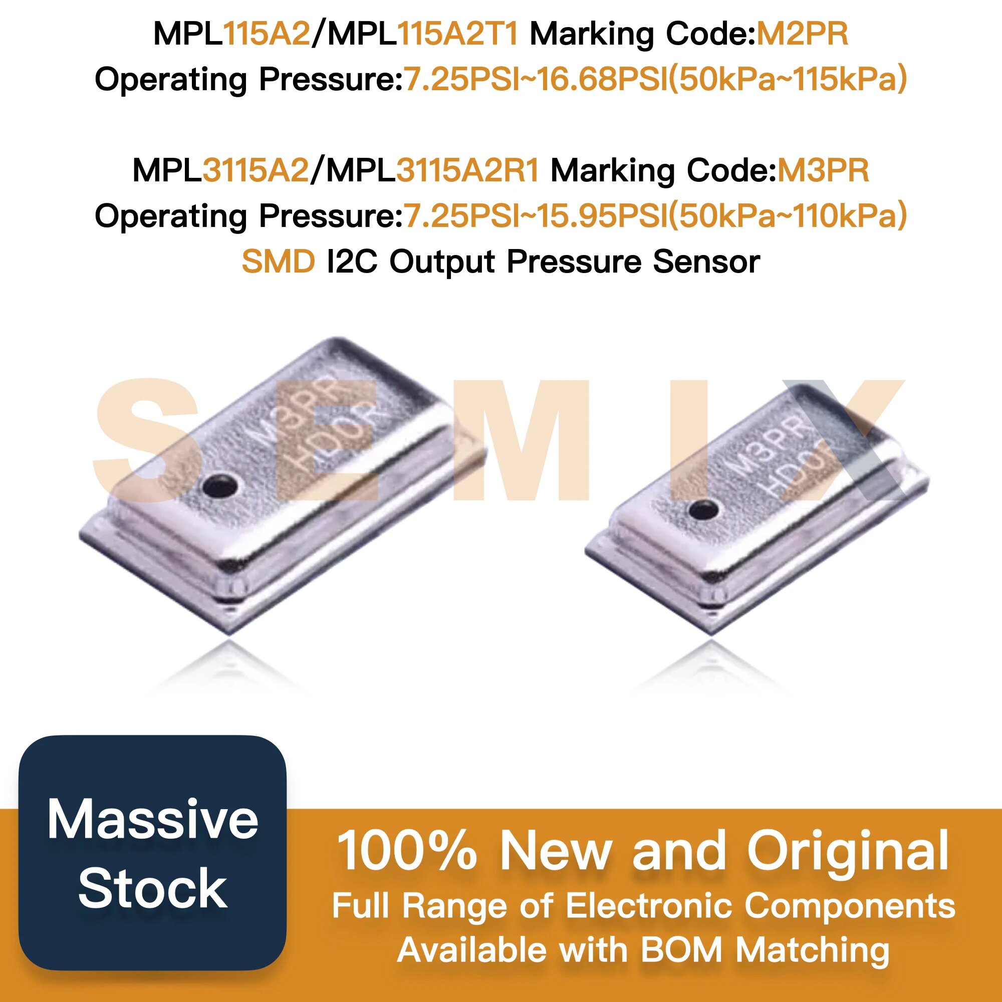 Датчик давления MPL115A2, цвет MPL115A2