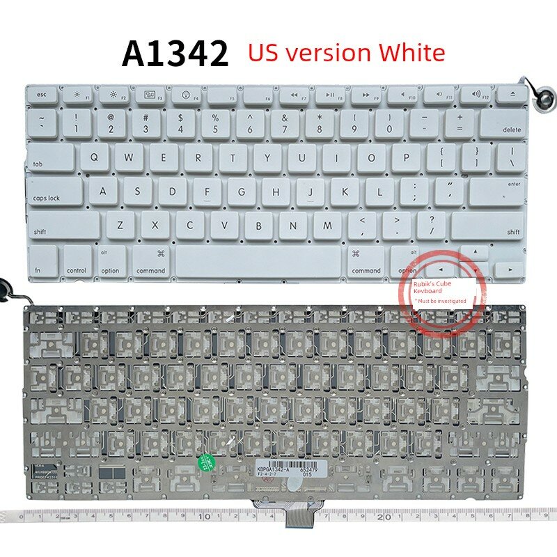 Подходит для клавиатур Apple A1370, A1465, A1502, A1369/1466/1278/1322, A1398/1286. 【►Совершенно новый] (A1342 белый +