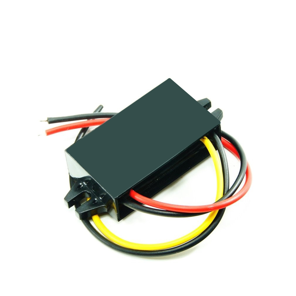 Автомобильный преобразователь напряжения 24В/12В в 5В/3А с USB-адаптером для смартфонов и планшетов, выход 5В 3А