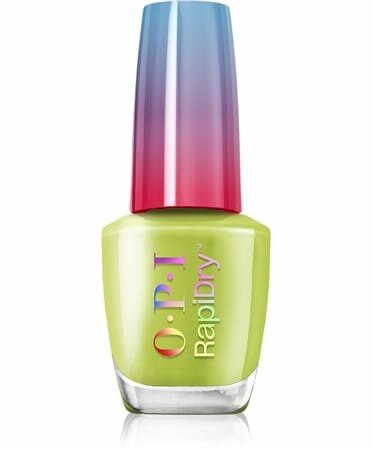 Лак для ногтей OPI Rapidry, оттенок screen-grab green, 9 мл