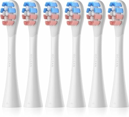 Насадка для электрической зубной щетки Oclean Kids Extra Soft P3K1, унисекс, 6 шт
