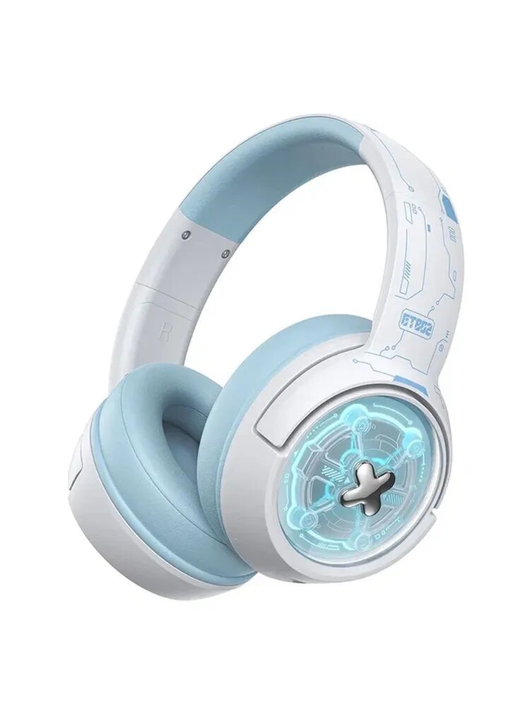 ONIKUMA GT802 BLUE USB Type-C Игровые беспроводные наушники, с микрофоном, бело-голубые