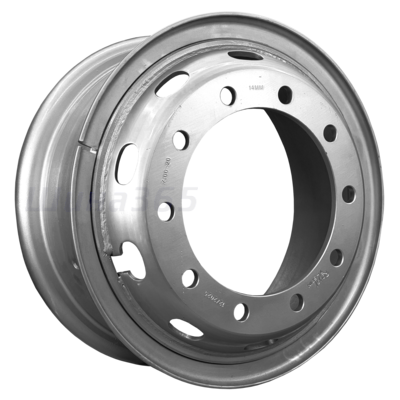 Штампованный колесный диск Royal Spin 10/335/281/162 7x20/10x335 ET162 D281 Sil (13,5 мм) RS