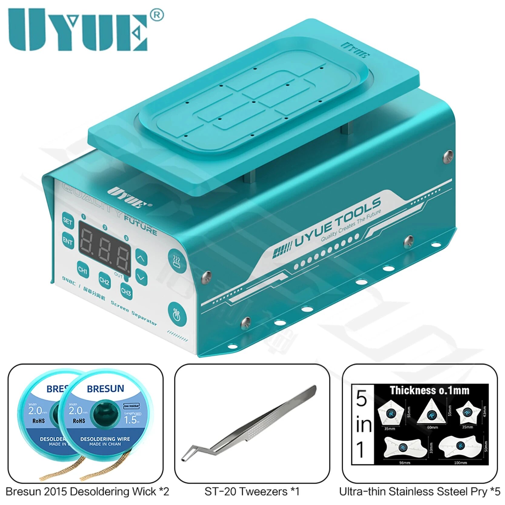 Набор инструментов для ремонта UYUE 948C, 220V