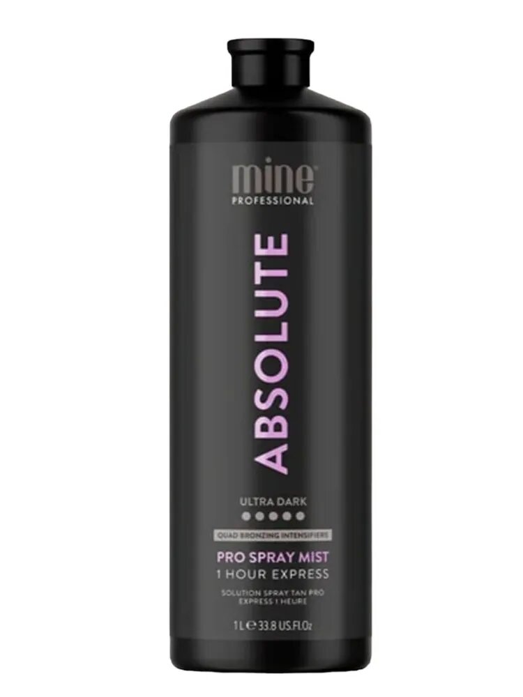 Лосьон для моментального загара MineTan Absolute Pro Spray Mist 1000 мл