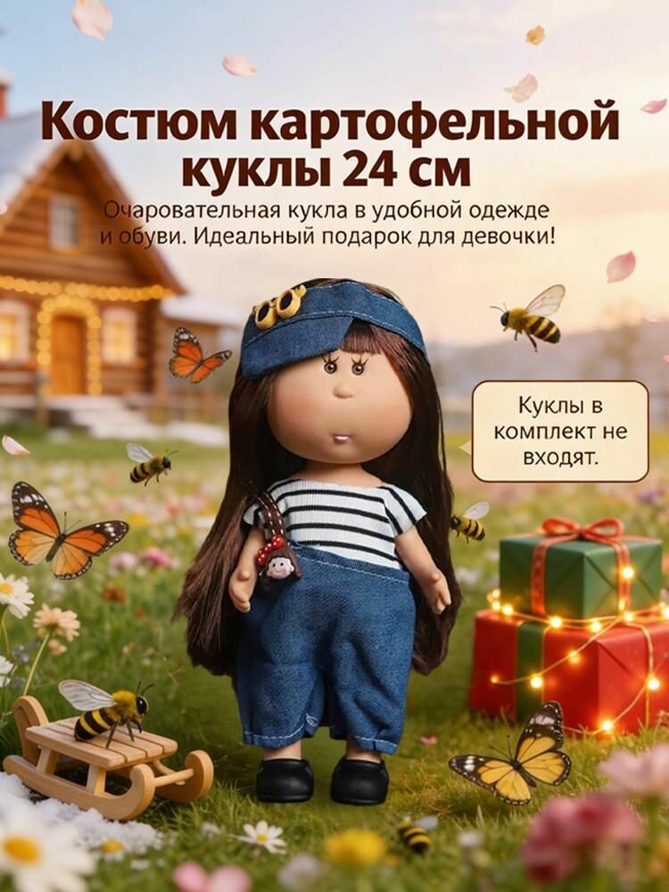 Милая одежда и обувь для 24-сантиметровой куклы Мии (без кукол).