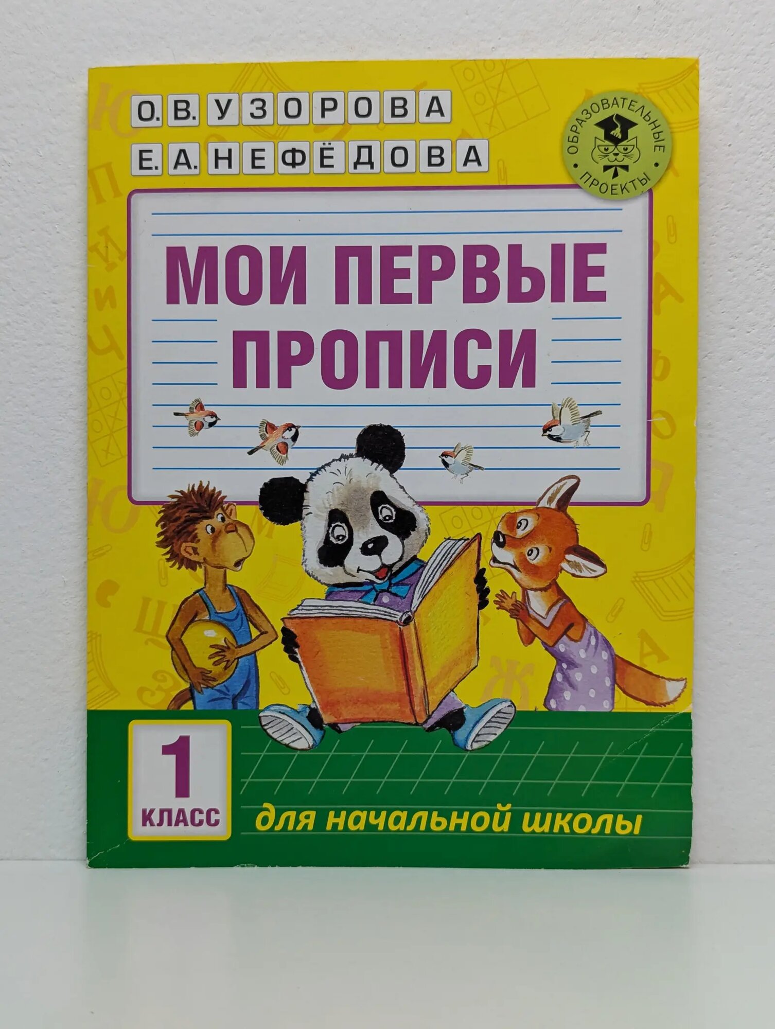 Академия начального образования. Мои первые прописи к Азбуке. 1 класс Узорова Ольга Васильевна, Нефедова Елена Алексеевна 2021