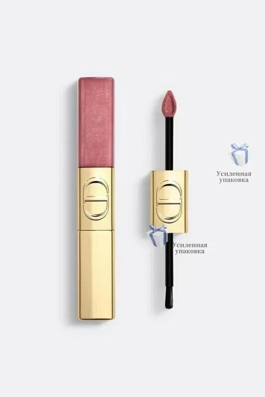 Двусторонняя сияющая и матовая жидкая помада DIOR ROUGE DIOR SEQUIN LIQUID DUO 11ml - Долговременный стойкий цвет и объем