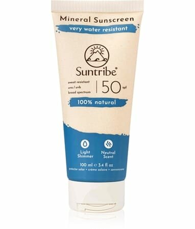 Средство солнцезащитное Suntribe Mineral Sunscreen, для женщин, 100 мл