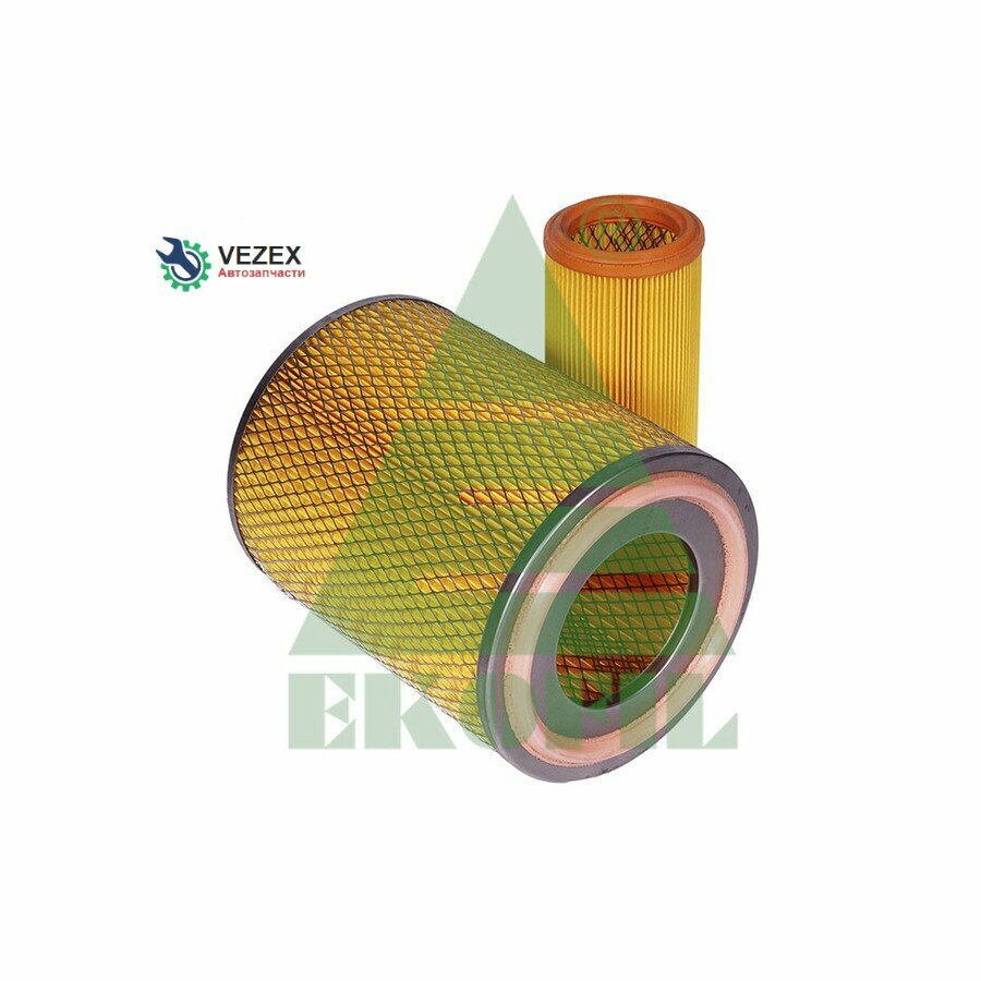 EKOFIL EKO118 фильтр воздушный! к-кт 2 шт.\ ЗИЛ