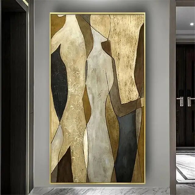 Абстрактная картина на холсте 50x70cm, P6