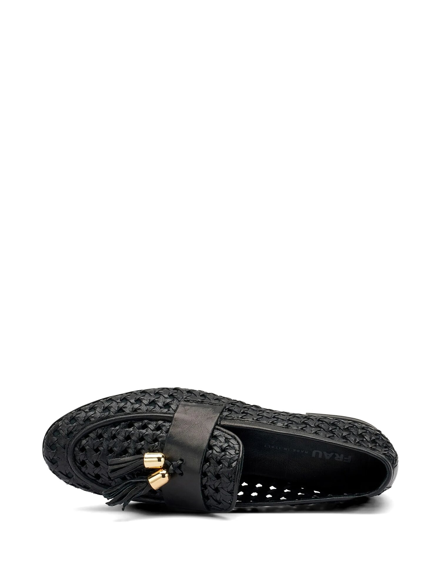 Лоферы Frau Woven tassel loafers, размер 40, black/black — фото 1