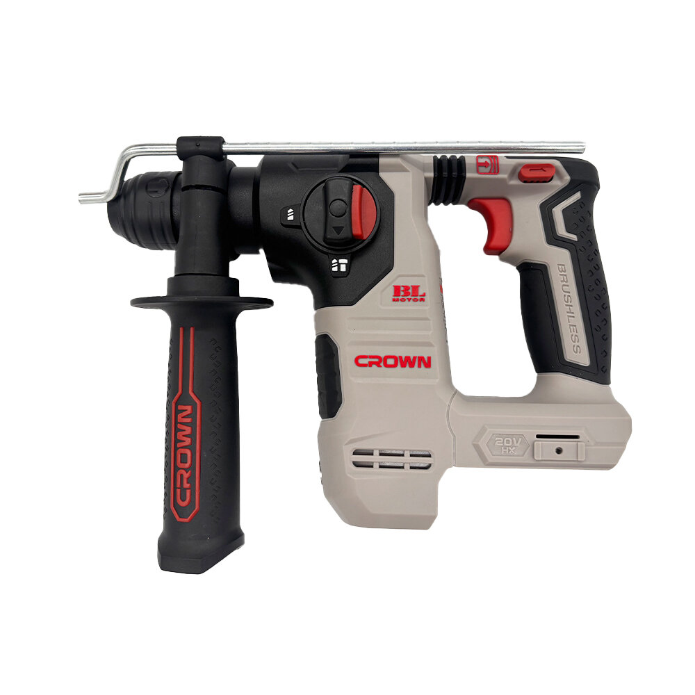 Перфоратор аккумуляторный BL CROWN CT28018HX с бесщеточным двигателем