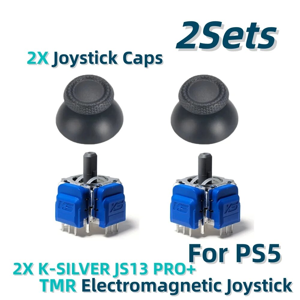 2шт. Джойстики K-SILVER JS13 PRO+ TMR для PS5