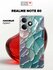 Силиконовый чехол на Realme Note 80 / Реалми Нот 80 с принтом Красивое стекло 2