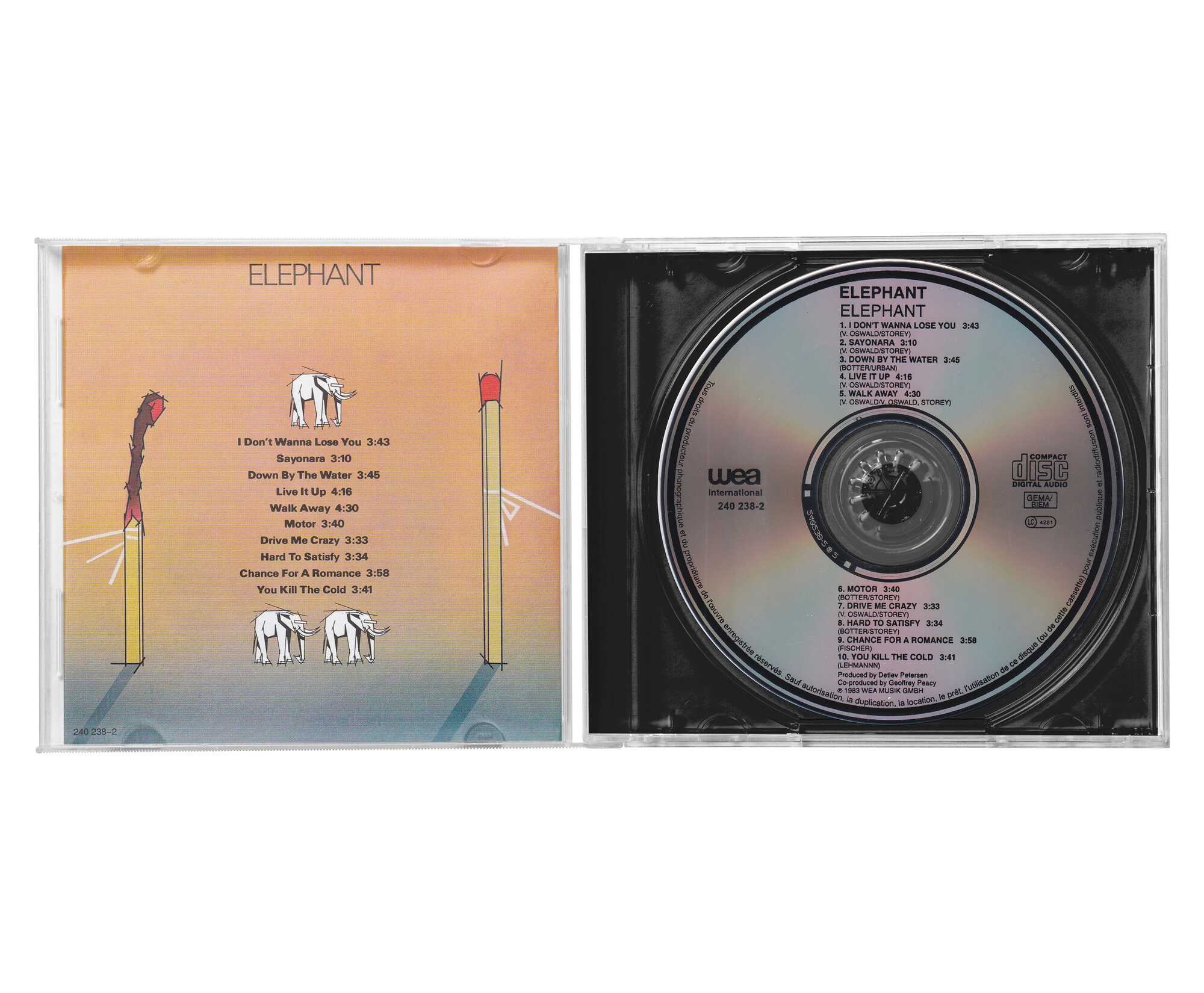 Elephant - Elephant, 2021, 4 -page, CD-Аудио — фото 1