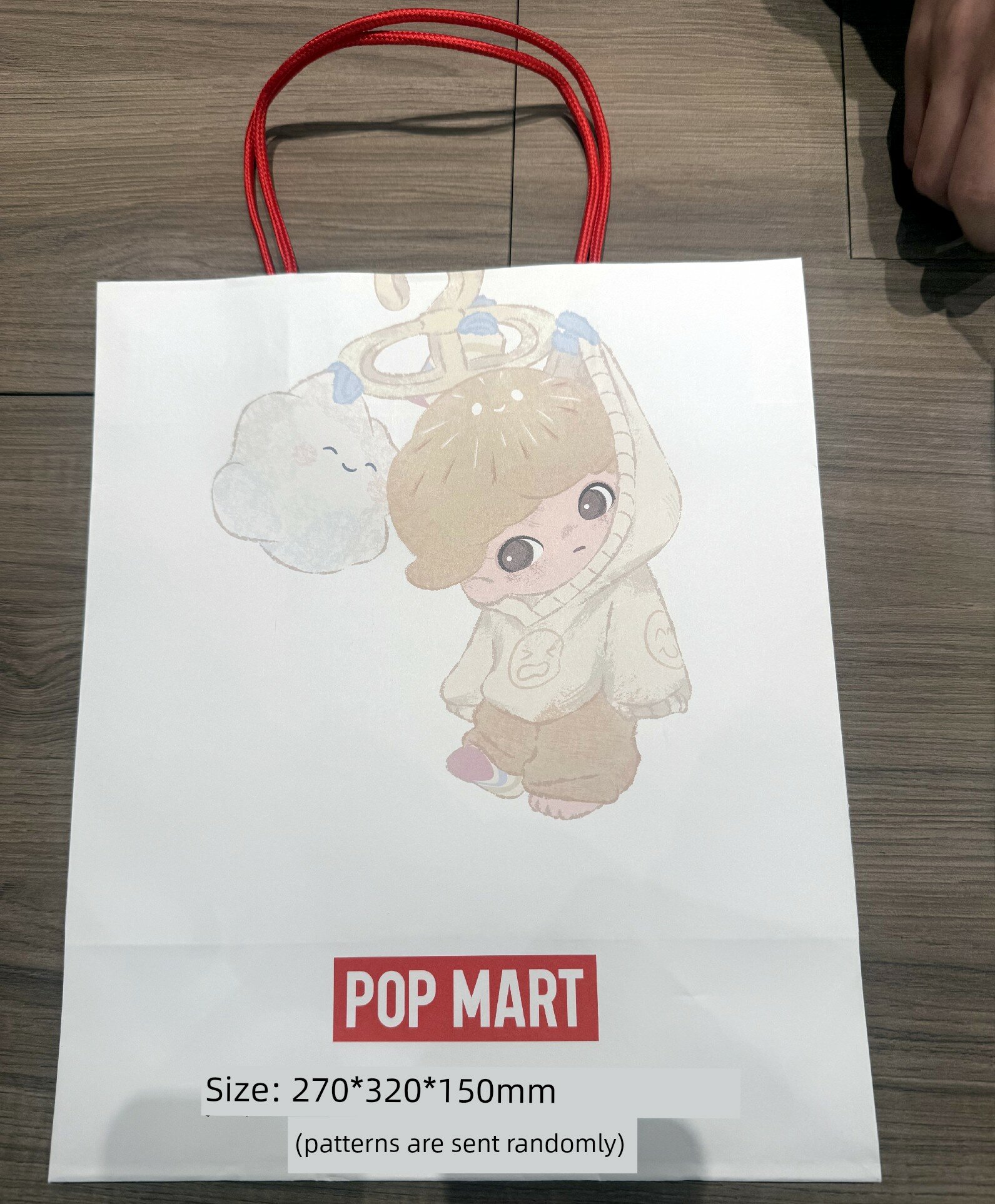 POPMART PUCKY Серия «Деревянная рыба» — виниловая плюшевая игрушка-сюрприз в закрытой коробке, модный брелок-подвеска,
