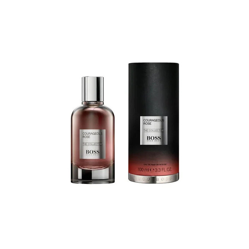 Парфюмерная вода для мужчин Hugo Boss Courageous Rose 100 мл / Духи Хуго Босс Корейджес Роуз / Смелая Роза