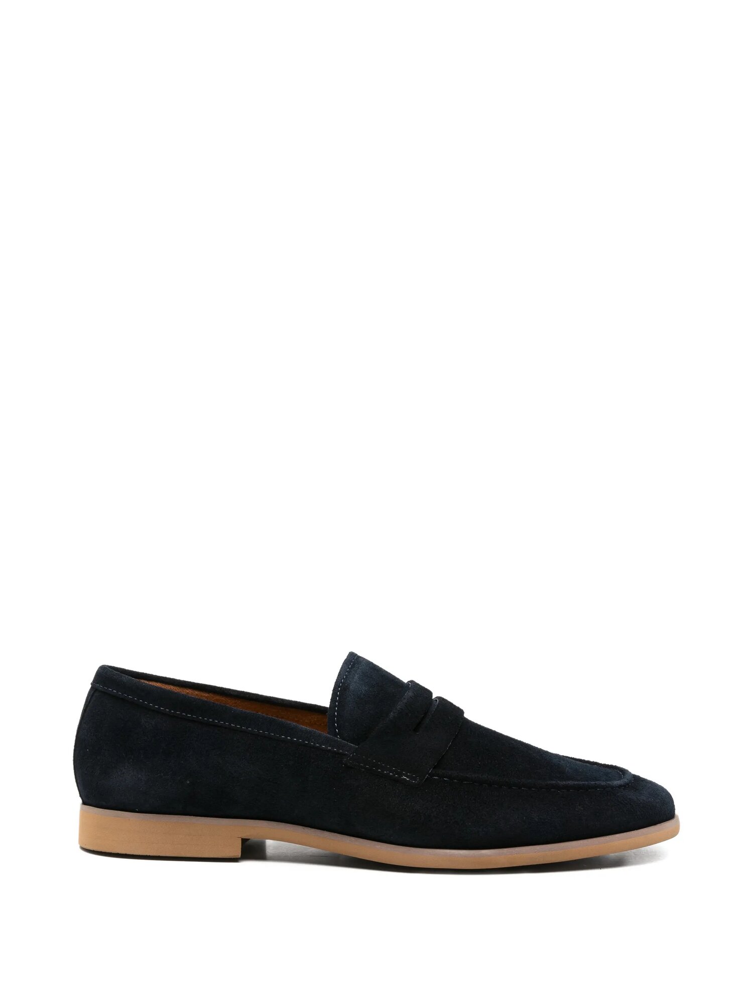 Лоферы Suede penny slot loafers