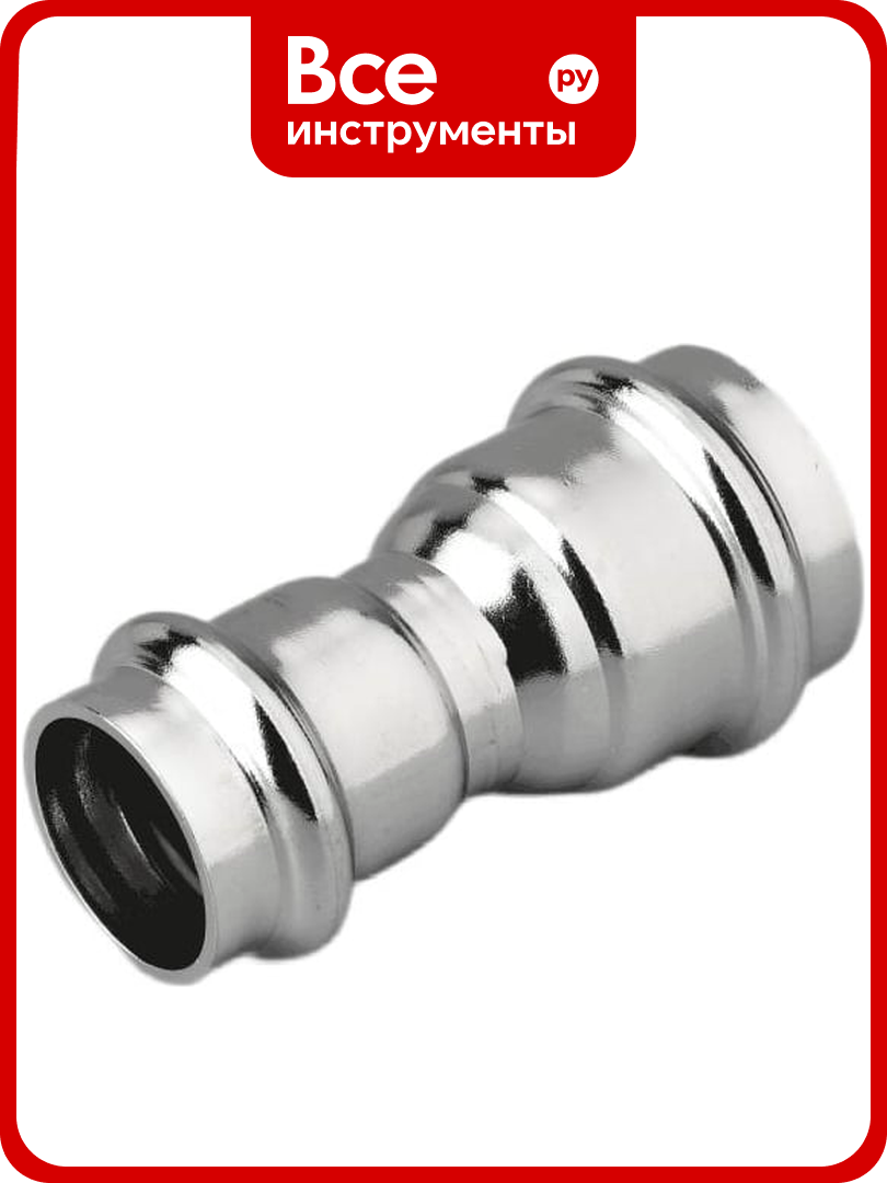 Муфта переходная SANTECHSYSTEMS нержавеющая сталь AISI304 Дн18x15 пресс