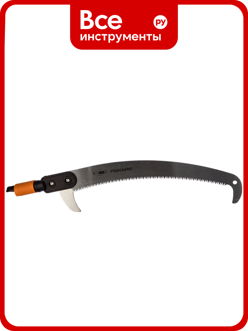 Насадка-пила Fiskars QuikFit 1000691, оснащена металлической частью, системой QuikFit, подходит для ручных инструментов