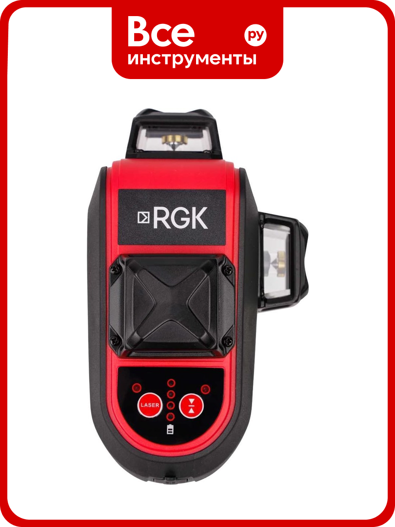 Лазерный построитель плоскостей RGK PR-3R, для работы как внутри помещений