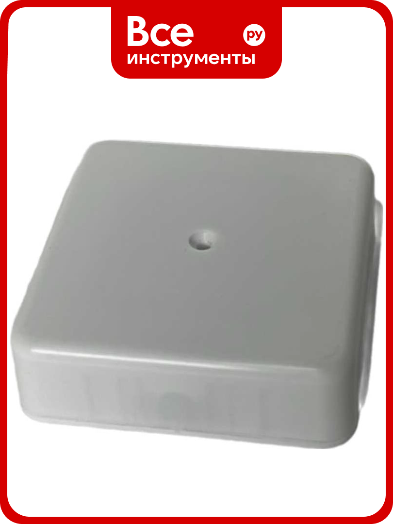 Коробка распаечная KOPOS белая о/п для кабельных каналов RK 75x75x28 IP40 (HA) RK-75-28-HA