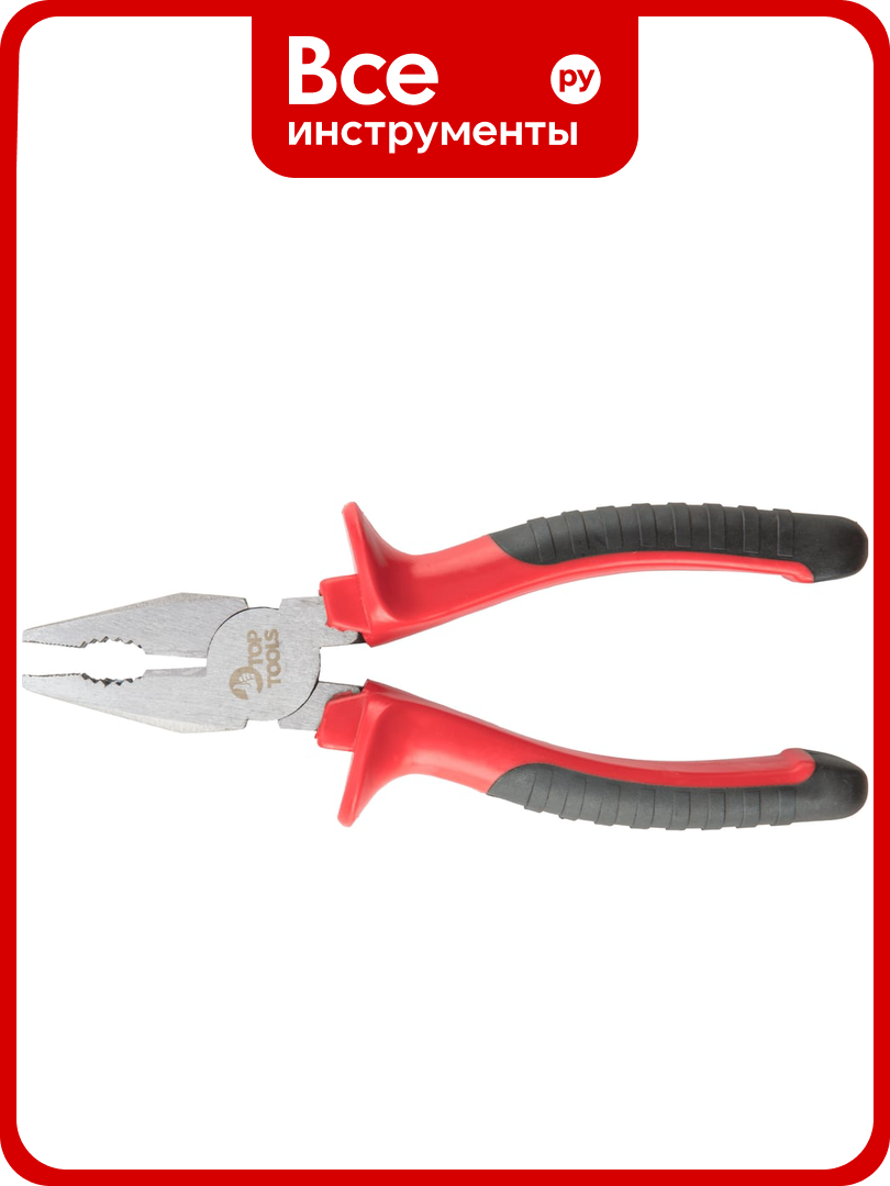 Комбинированные плоскогубцы 160 мм Top Tools 32D110, углеродистой стали