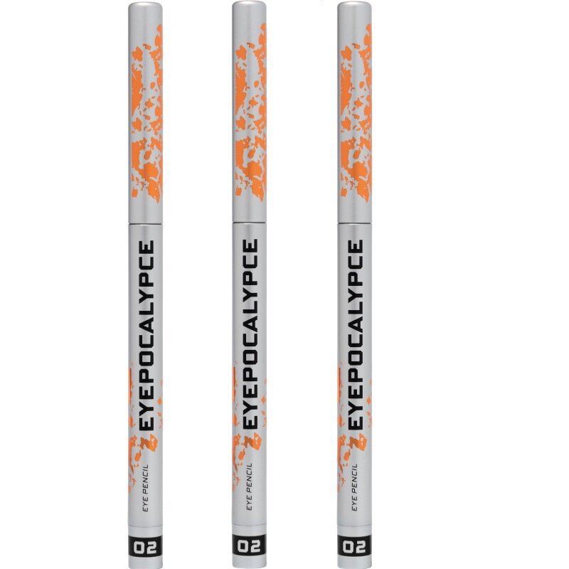 Карандаш для глаз Beauty Bomb eye pencil «Eyepocalypce» тон 02 3шт