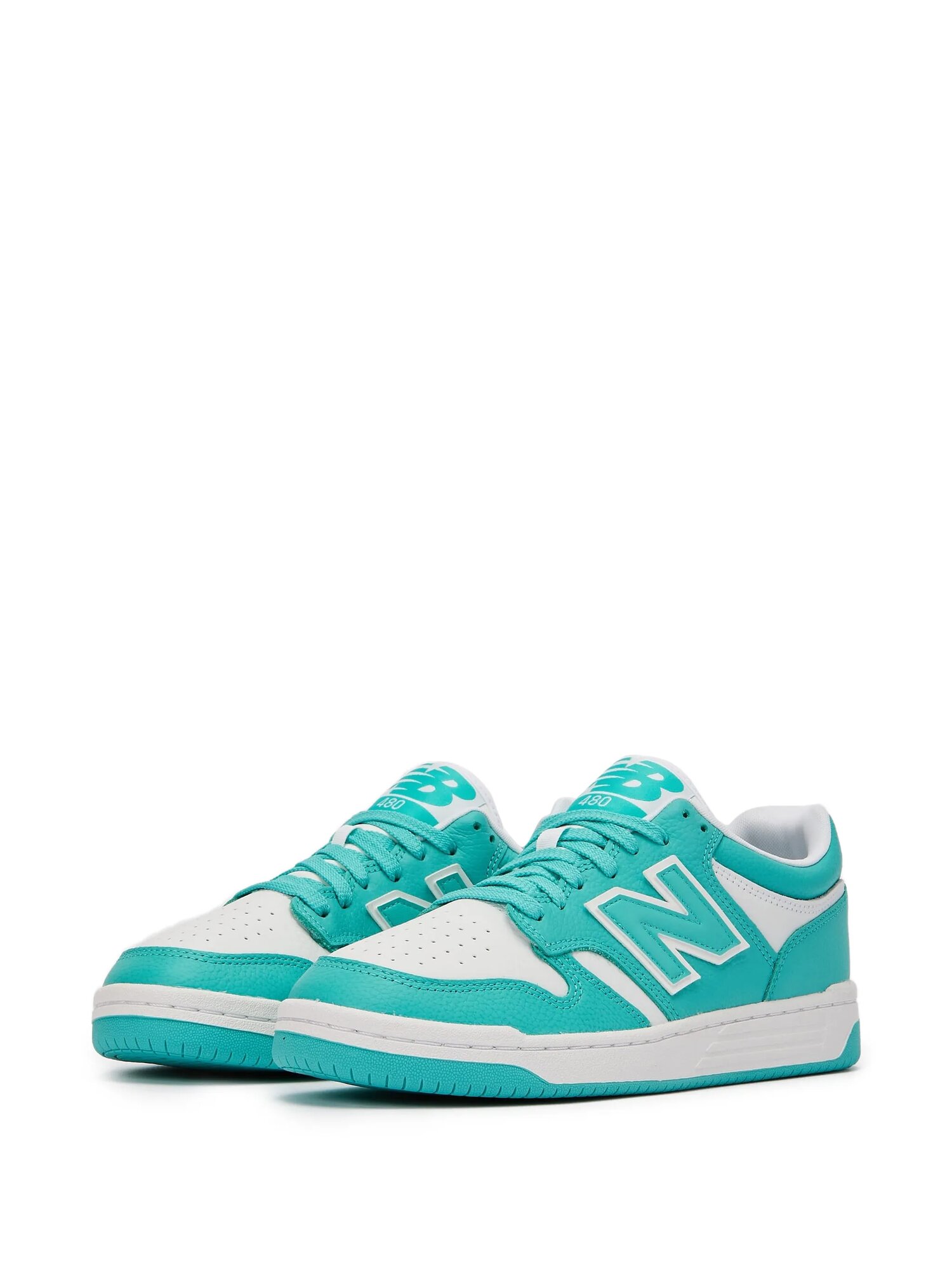 Кроссовки New Balance 480 panelled sneakers, размер 11 US, blue — фото 1