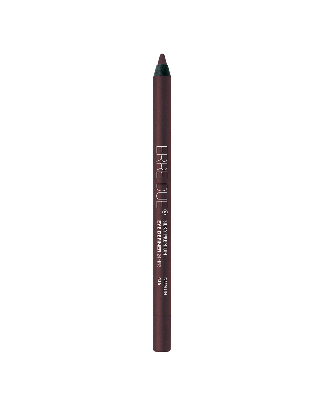 ERRE DUE SILKY PREMIUM EYE DEFINER 24HRS Карандаш для глаз стойкий 436 Deeplum