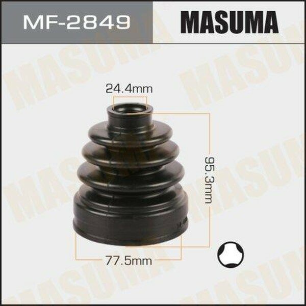 Пыльник шруса (резина) MASUMA MF-2849 8ARF OB 1439698102