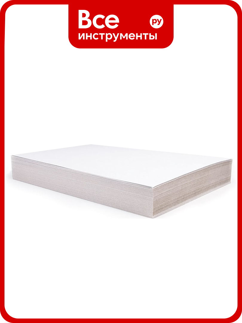 Картон для подшивки документов BRAUBERG А4, немелованный, 100 л, 260 г/м2, 210х297 мм, 124877