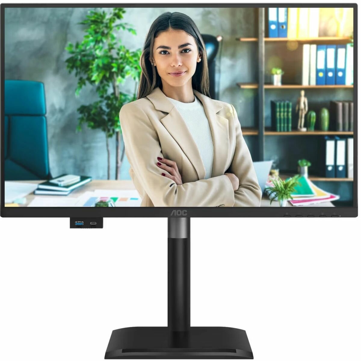 AOC 23.8 Монитор 24P4U IPS, 1920x1080, 120 Гц