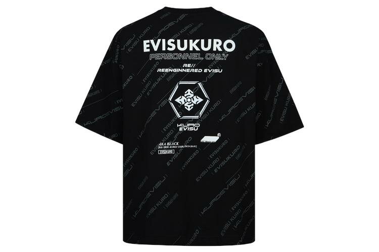 Футболка Evisu Unisex Crew Neck Moderate Straight Fit