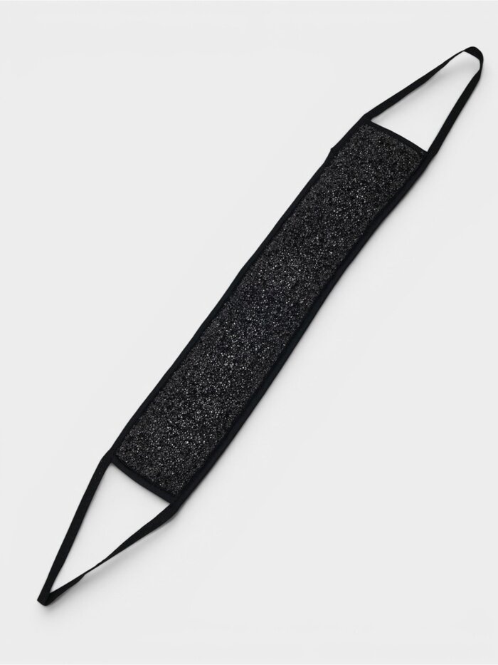 Мочалка банная с ручками «Жесть», 48×10 см