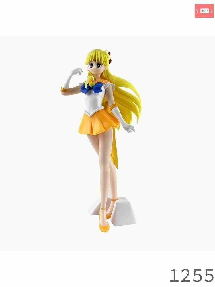Sailor Moon Одетая в желтую юбку аниме-кукла Сейлор Мун, игрушечная статуэтка ручной работы11