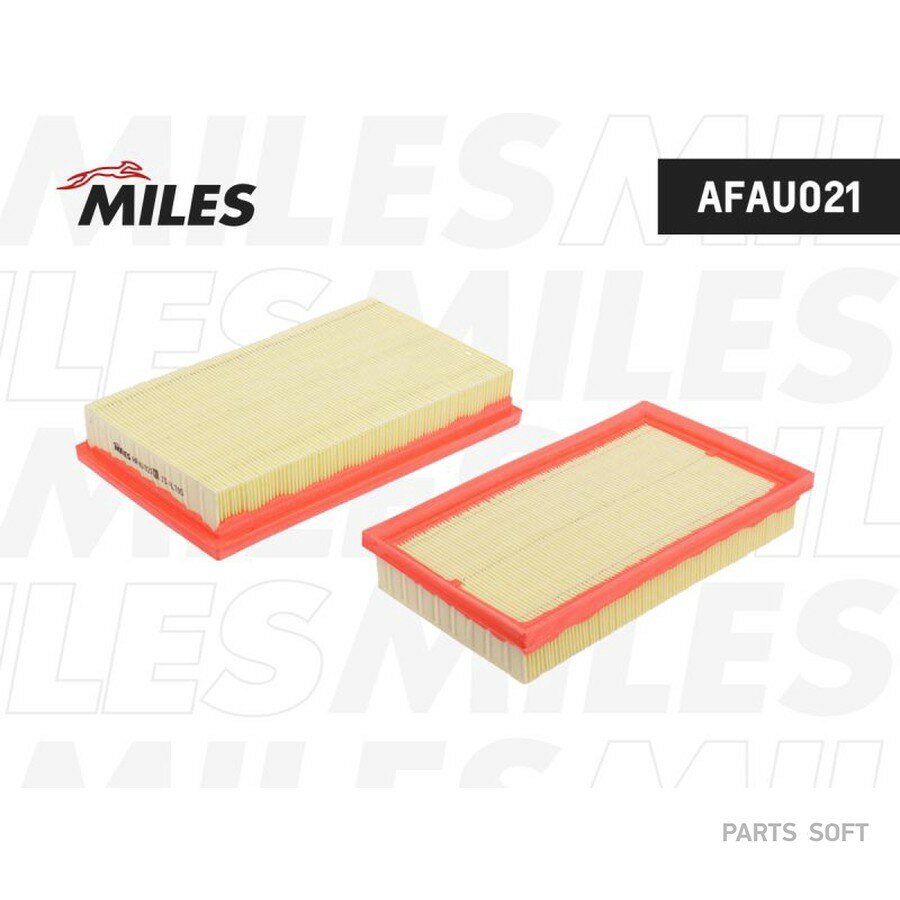 AFAU021 MILES Фильтр воздушный MILES AFAU021 | цена за 1 шт