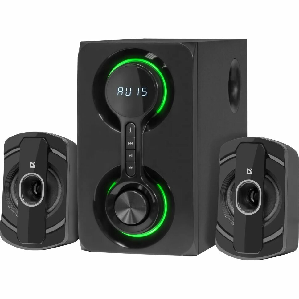 Акустическая система 2.1 Defender Eclipse40Вт, BT/FM/MP3/SD/USB/AUX/RC 65593, 2282919