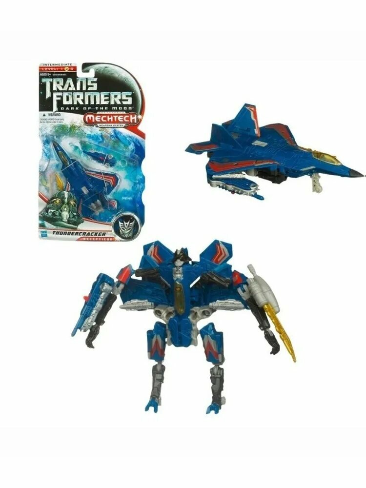Трансформеры Игрушка хасбро Deluxe Class Mechtech Thundercracker Transformers 3 Dark of the Moon DOTM